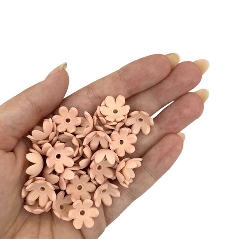 FLOR ARAMADO SALMON FOSCA - 15MM - 10 GRAMAS