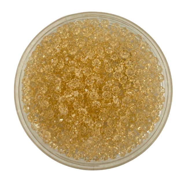 MINI FLOR CURVADA ARAMADO BEGE - 6MM - 20 GRAMAS