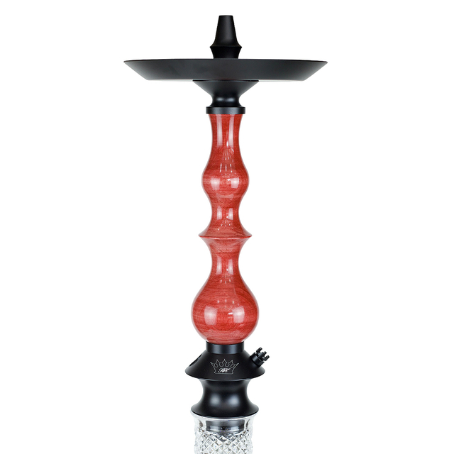 Stem Regal Hookah Queen - Red Wood