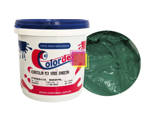 TINTA HIDROCOLOR MIX VERDE BANDEIRA 900ML COLORDEX
