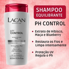 Shampoo Equilibrante Ph Control Lacan 300ml Sem Sal