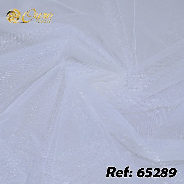 Tecido Tule Squared Branco