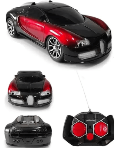 Bugatti Veyron Controle Remoto Ultra Carros 1:24 Polibrinq
