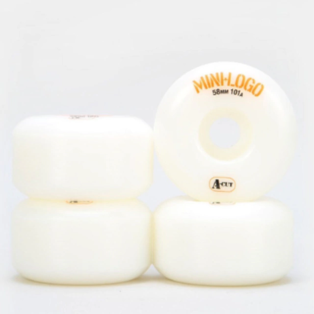 Roda Mini Logo 58m 101a | A-CUT - Branca