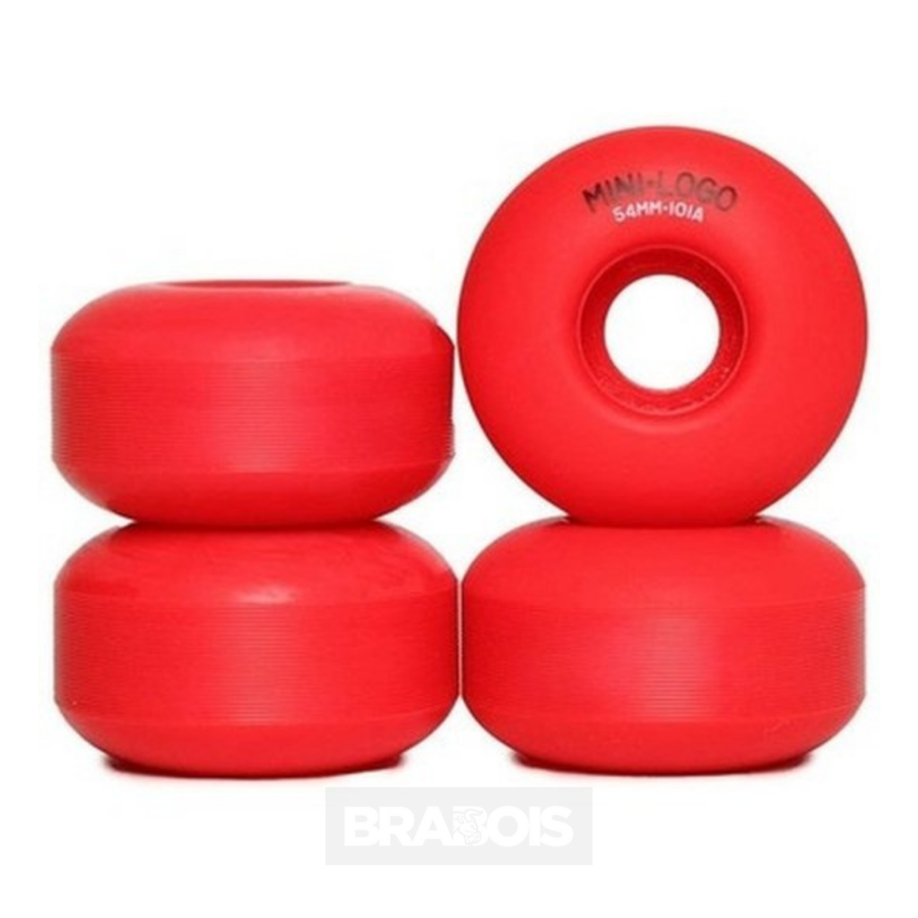 Roda Mini Logo 54mm 101a C-cut | Vermelha