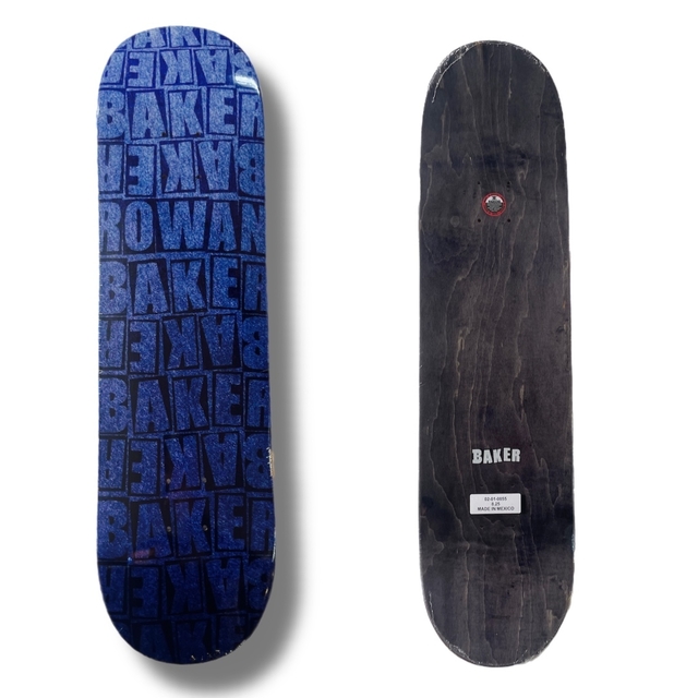 Shape Baker , Maple - RZ Piled Blue- 8.25''