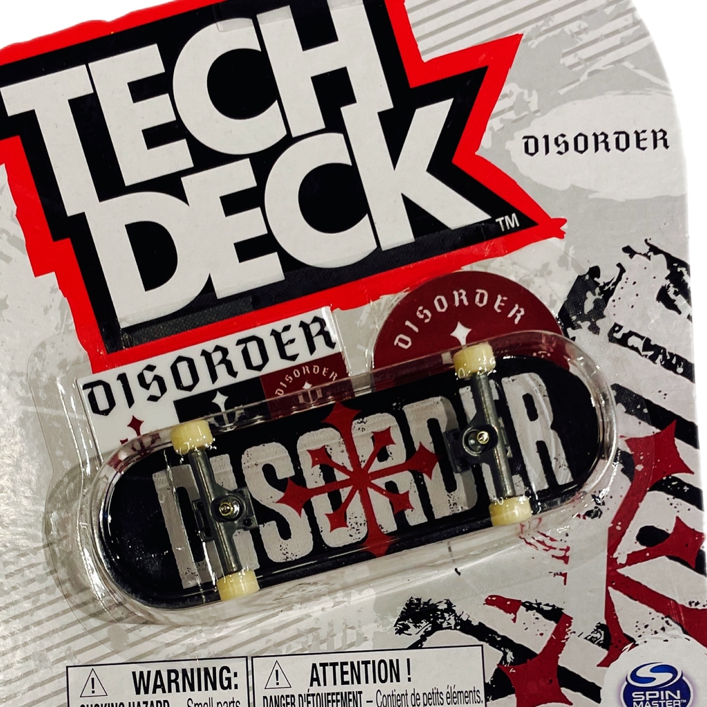 Fingerboard Tech Deck - Skate de Dedo - DISORDER