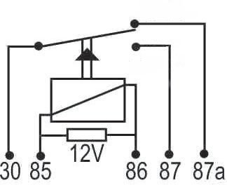 Rele MasterPro Ar Condicionado Ignição 5 Pinos Gm Chevrolet Blazer S10 ...