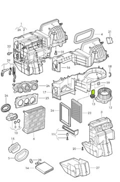 Resistência Ventilador Interno Gol Fox Parati Saveiro Idea Palio Strada ...