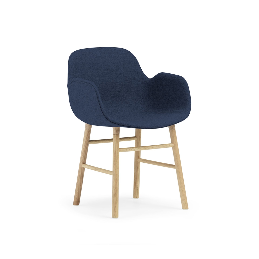 Form Chair Full Upholstery Fame Oak - Adelphi
