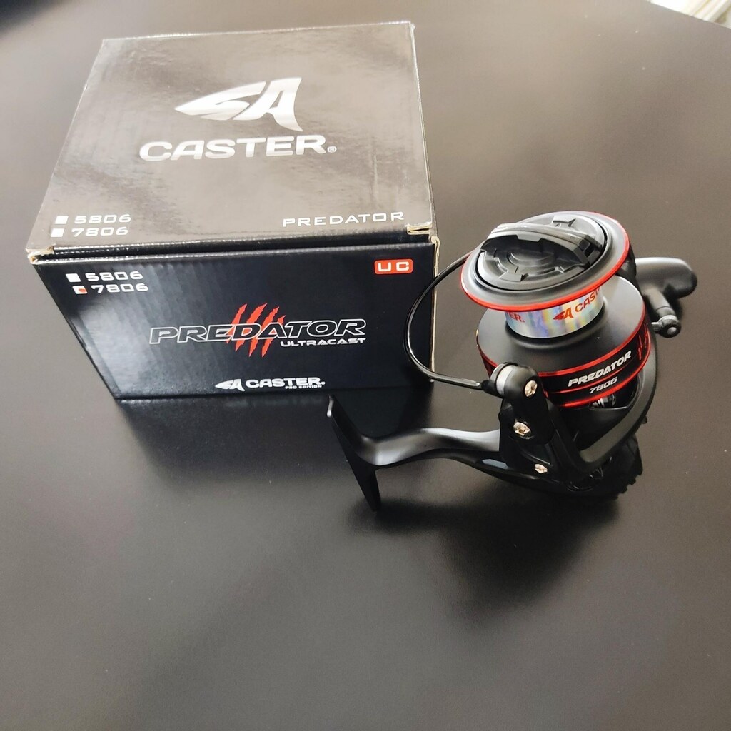 REEL FRONTAL CASTER PREDATOR 7806