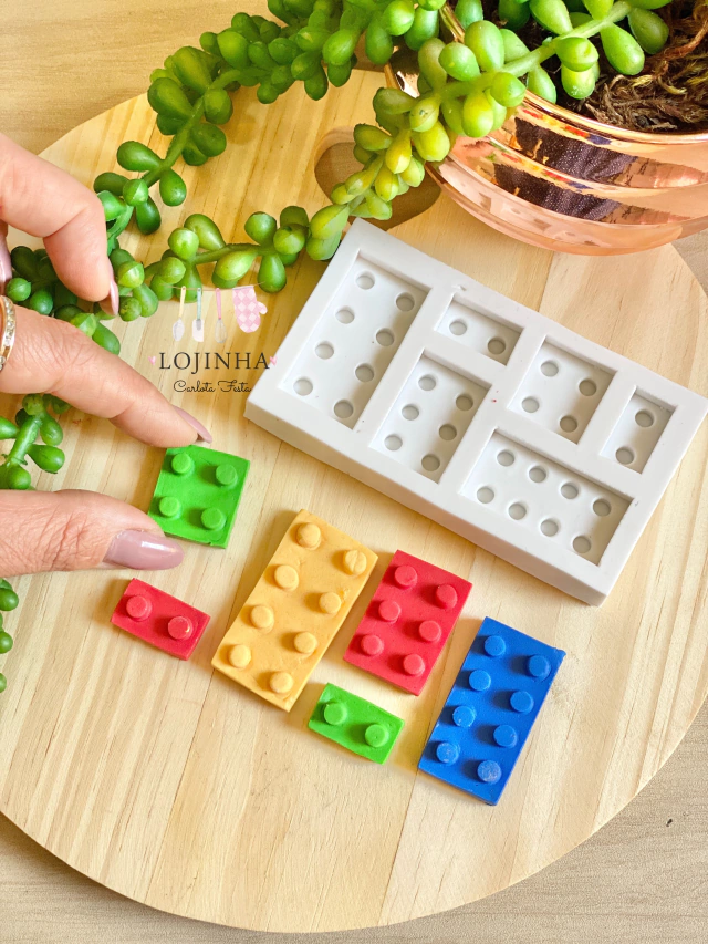 Molde Lego - peças - Comprar em Carlota Festa
