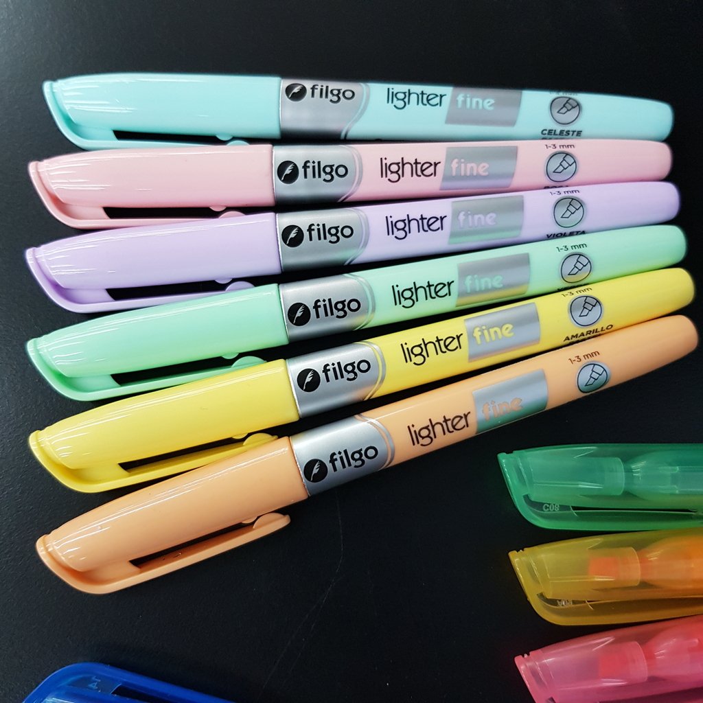Resaltador Filgo Lighter Fine pastel - Grafica Tonner
