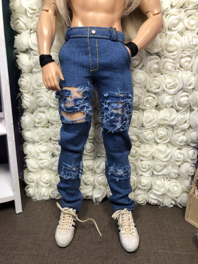 Jeans Rasgado Masculino - Comprar em LeforDolls