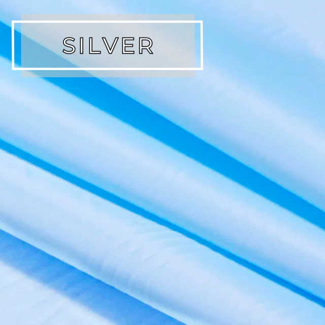 TELA SILVER CELESTE 1.50MTS DE ANCHO VTA POR METRO