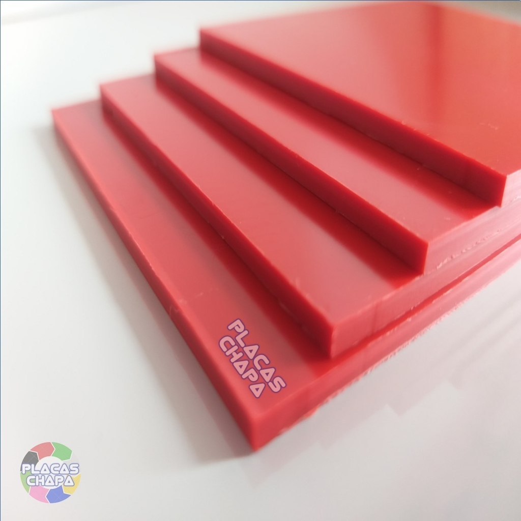 Chapa Placa Ps Poliestireno Colorida