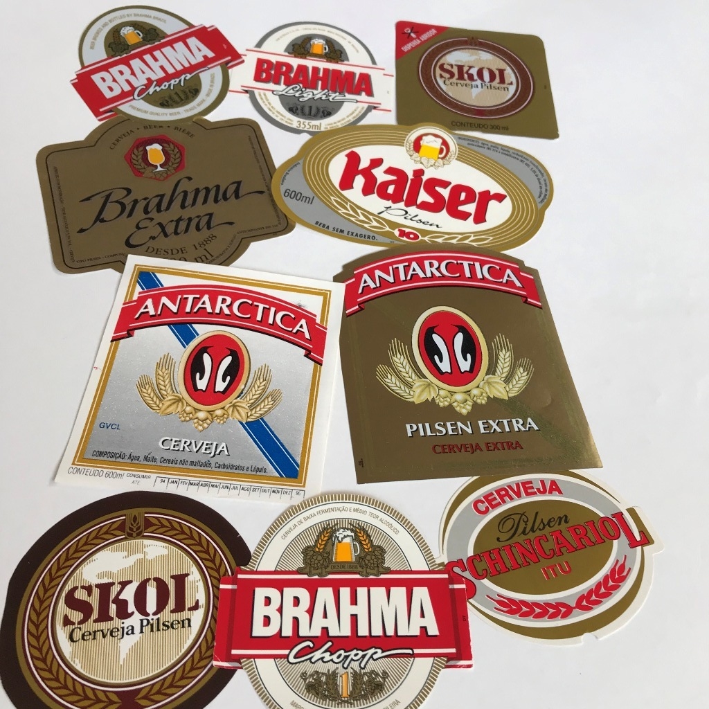 10 rótulos de cerveja de grandes marcas brasileiras