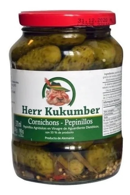Herr Kukumber Pepinillos Agridulces - Tienda NOVA