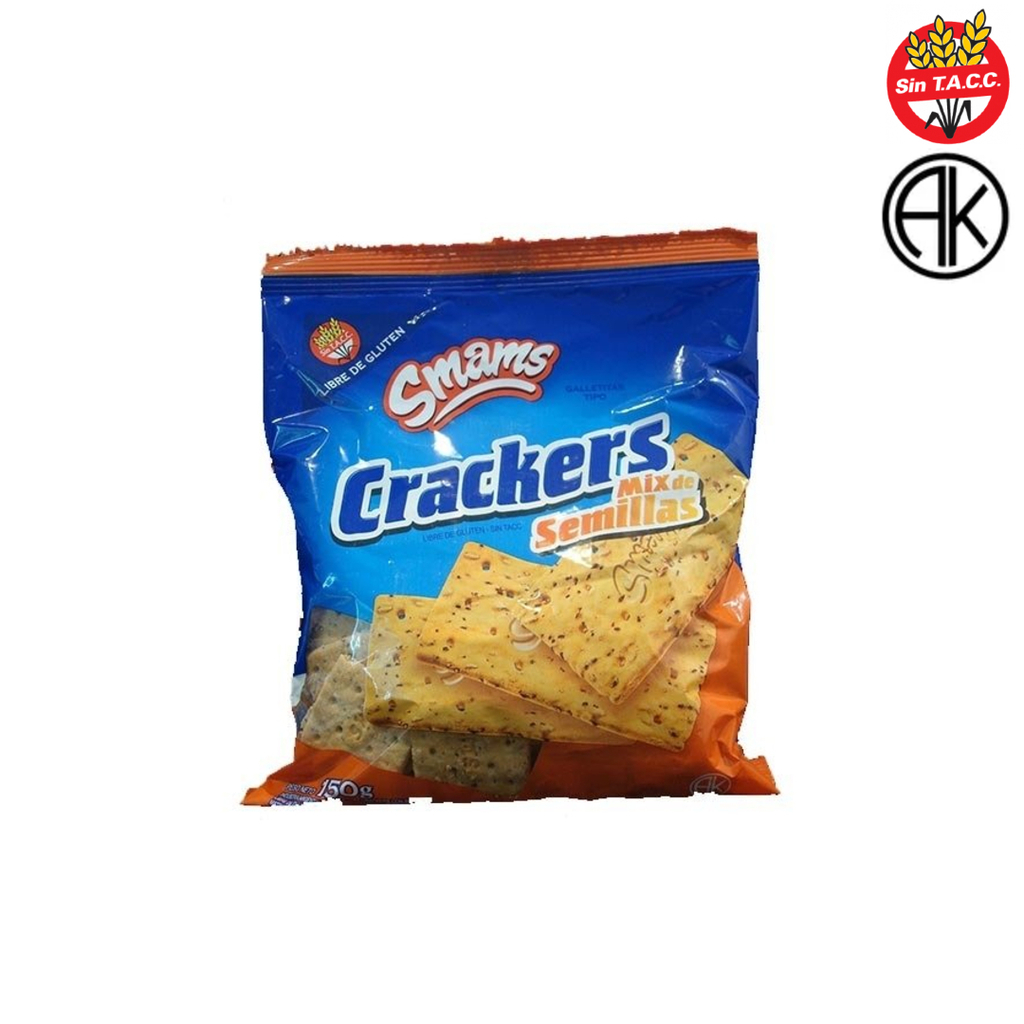 Crackers clásicas con mix de semillas SMAMS