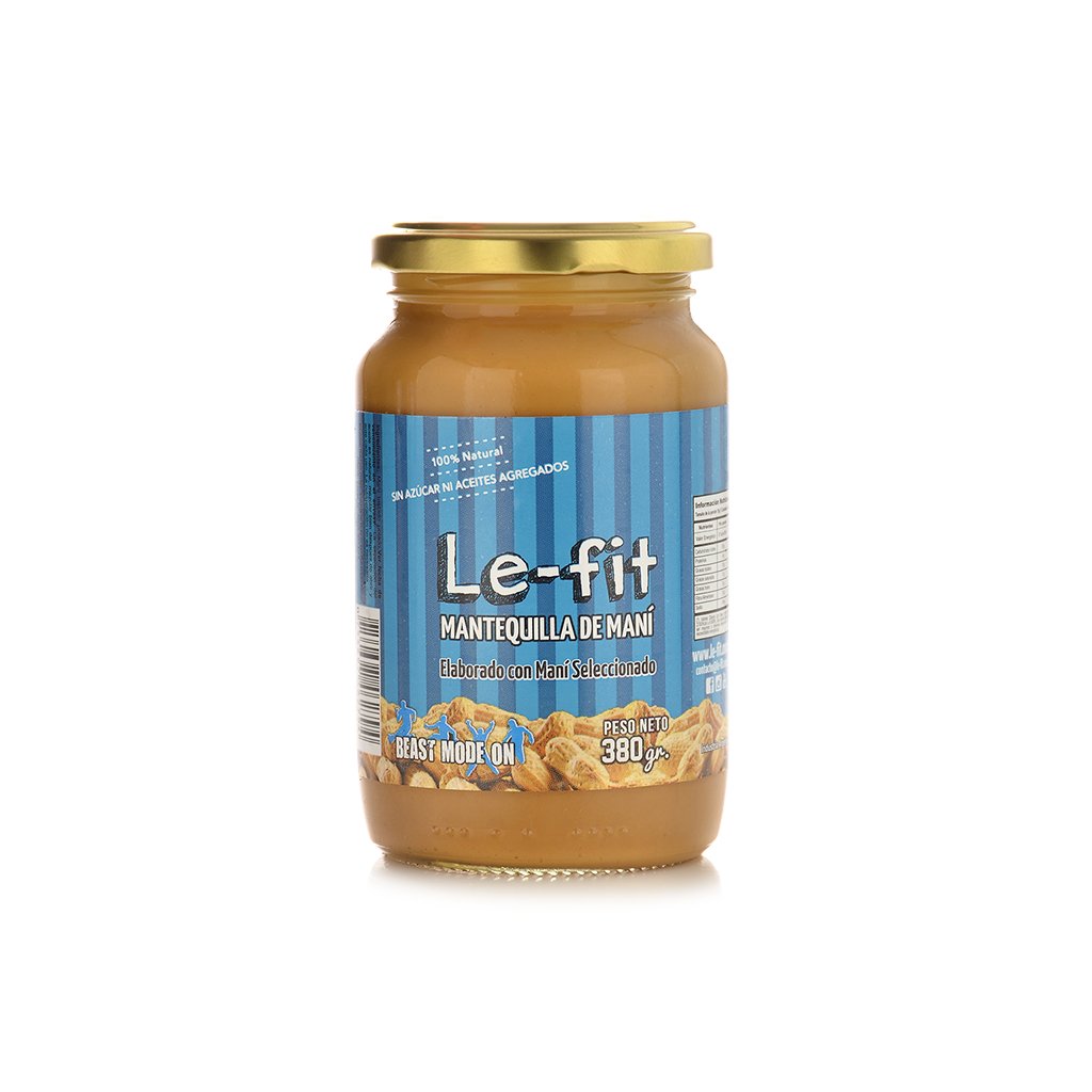 Pasta de maní LE-FIT
