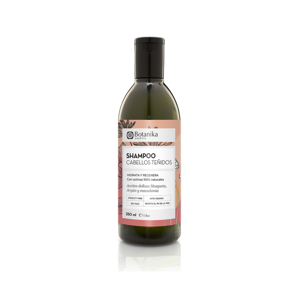 Shampoo cabellos teñidos x 350ml BOTANIKA