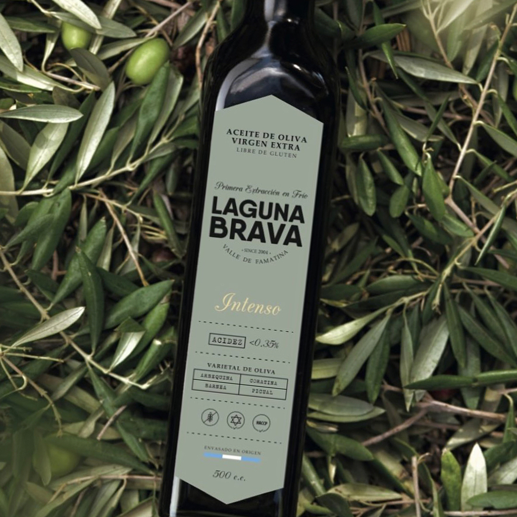 Aceite de Oliva Extra Virgen Intenso Laguna Brava (500 cc.)