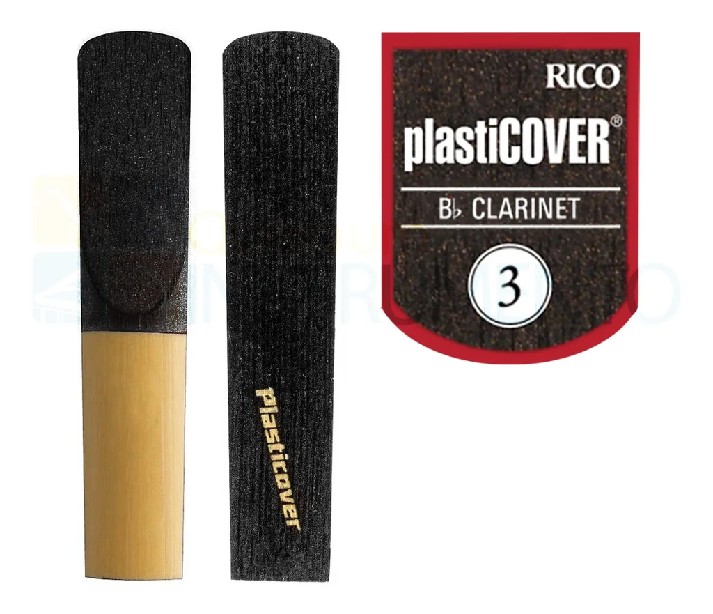 Palheta Plasticover Clarinete 3 - Ponto Musical