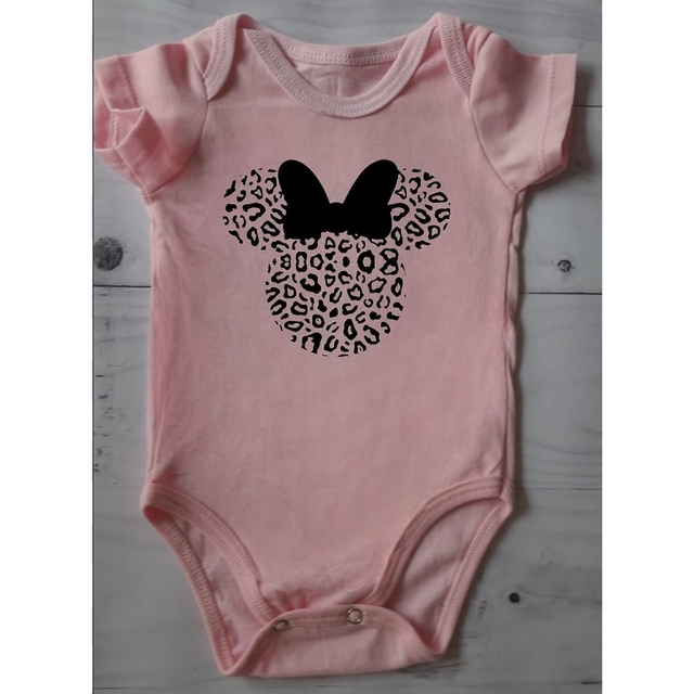 Body rosa minnie print - Comprar en Ohana bebes