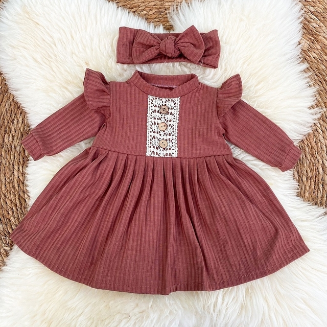 Vestido Malaika + vincha - Comprar en Ohana bebes