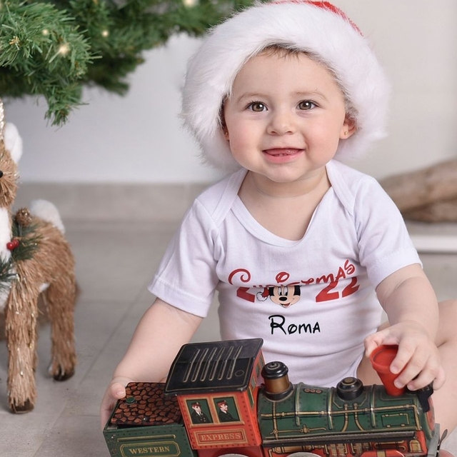 Body christmas 2022 personalizado - Ohana bebes