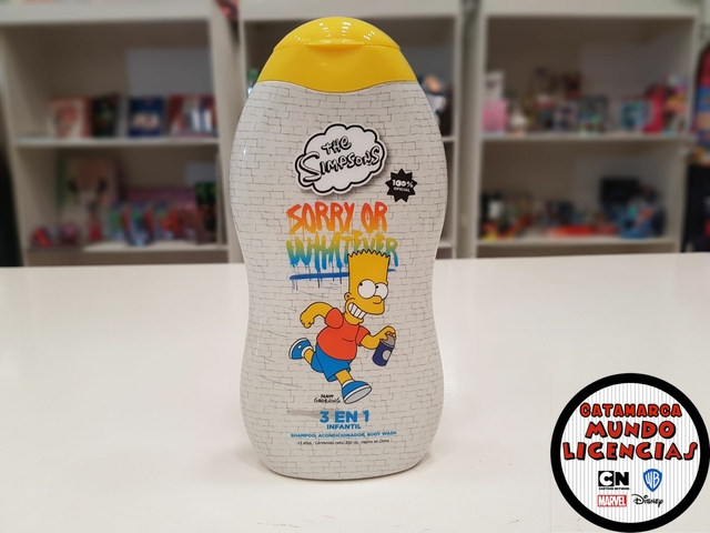 3 en 1 Los Simpsons (Shampoo, Acondicionador y Body Wash)