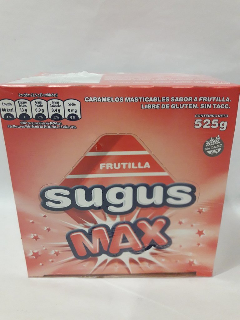 Caramelos Masticables Sugus Max Frutilla x 70u - Kako