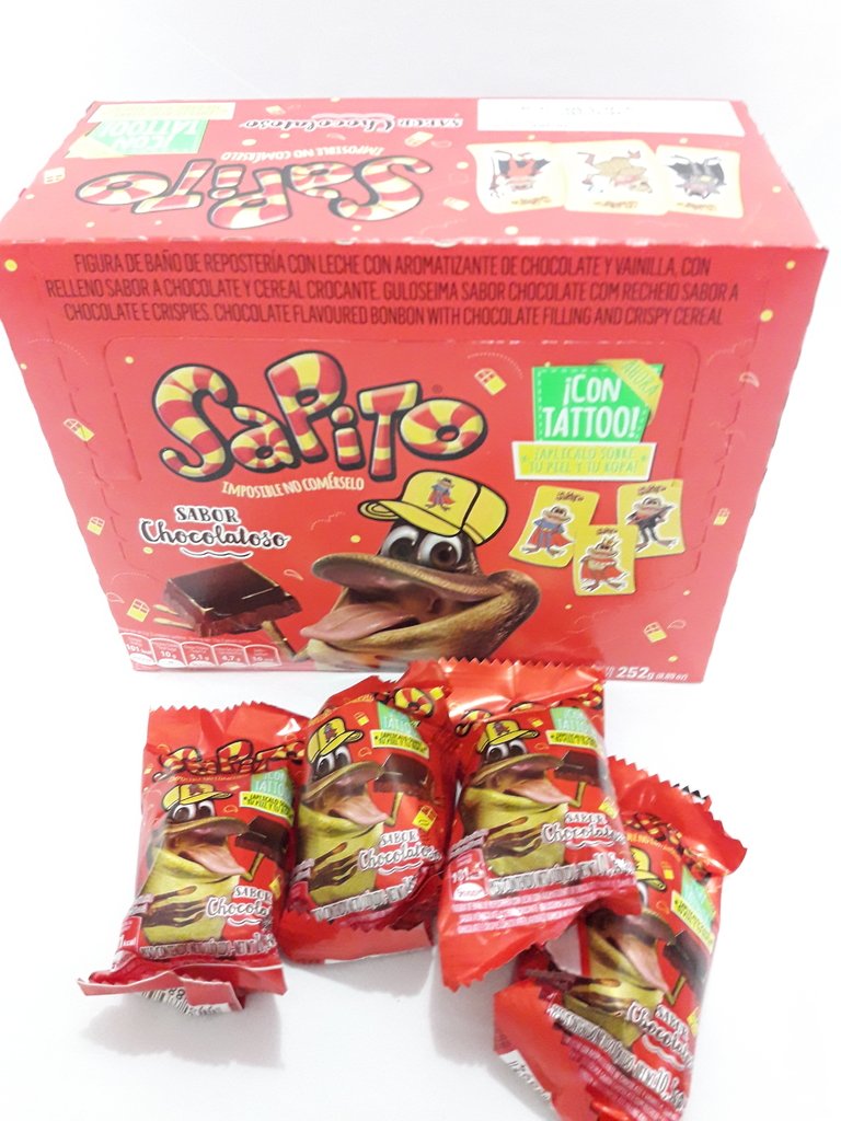 Sapito Chocolatoso x 24u - Comprar en Kako