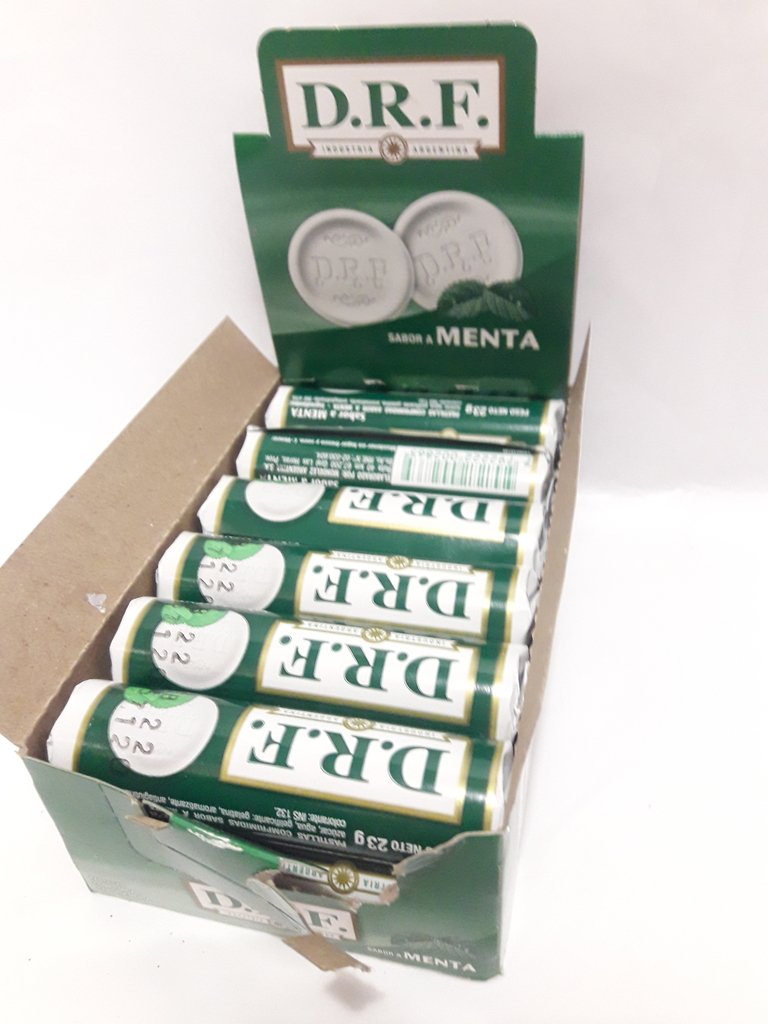 Pastillas DRF Menta x 12u - Comprar en Kako