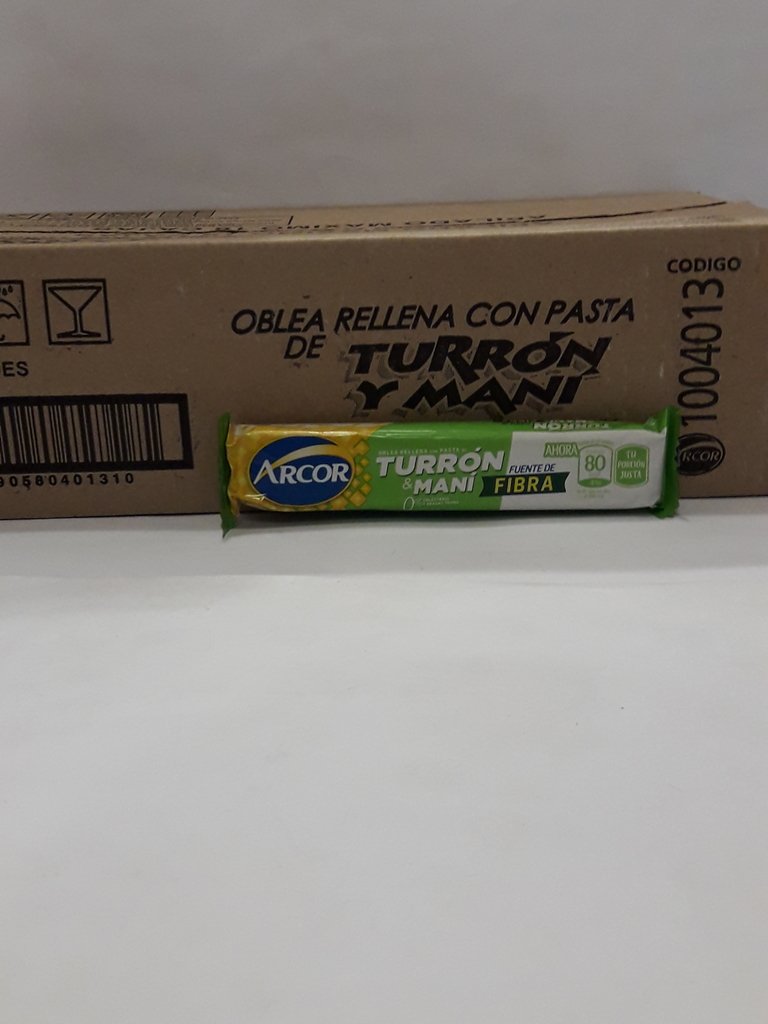 Turrones Arcor Fibra x 50u - Comprar en Kako