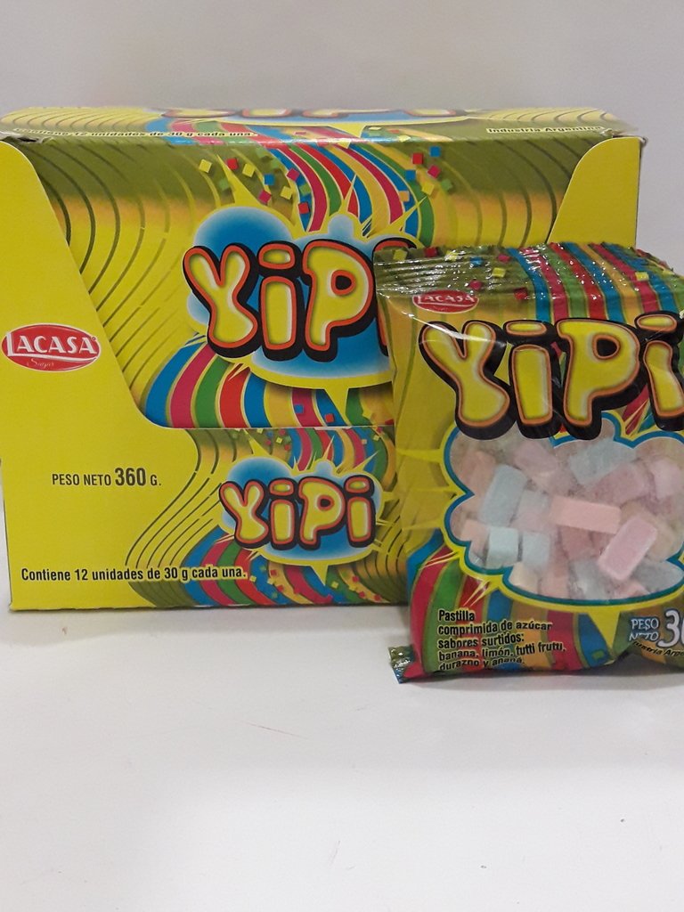 Pastillas Yipi Frutal X 12u - Comprar en Kako
