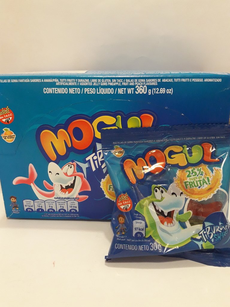 Gomitas Mogul Frutales Tiburoncitos x 12u - Kako