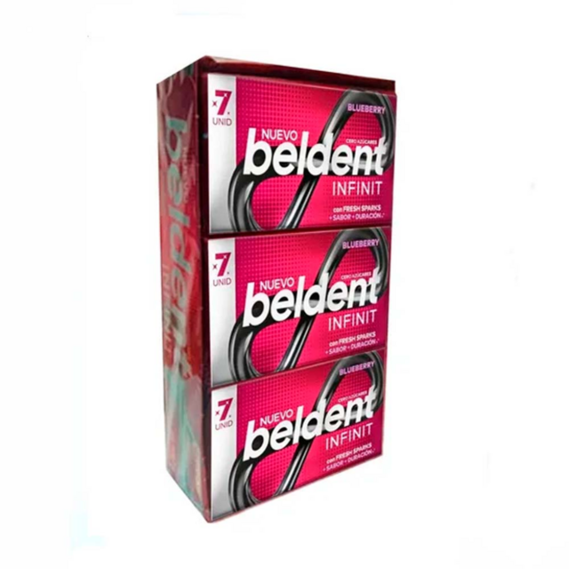 Chicles Blueberry Beldent Infinit 15 x 7 U. - Kako