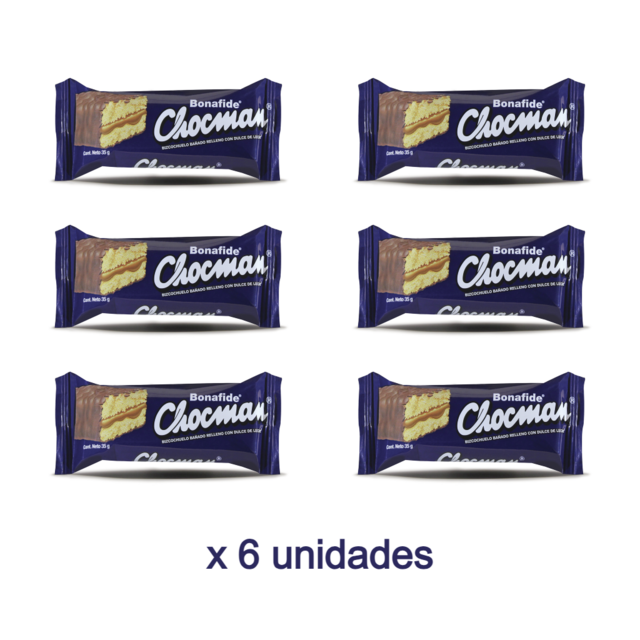 Bizcochuelo Chocman x 6 unidades - Comprar en Kako
