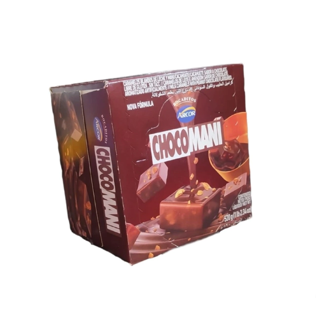 Caramelos Maní Sabor Chocolate Chocomaní Arcor 520 G.