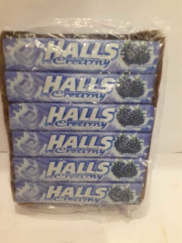 Pastillas Halls Creamy Mora Caja x 12 unidades - Kako