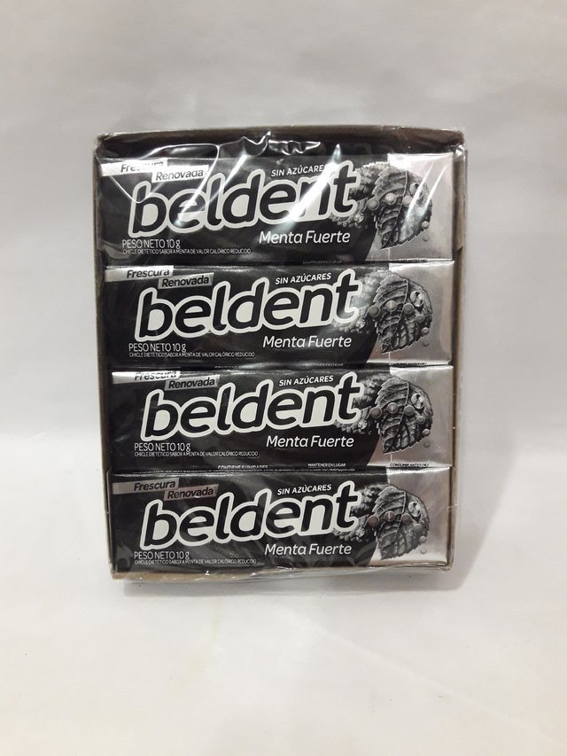 Chicles Beldent Menta Fuerte x 20u - Comprar en Kako