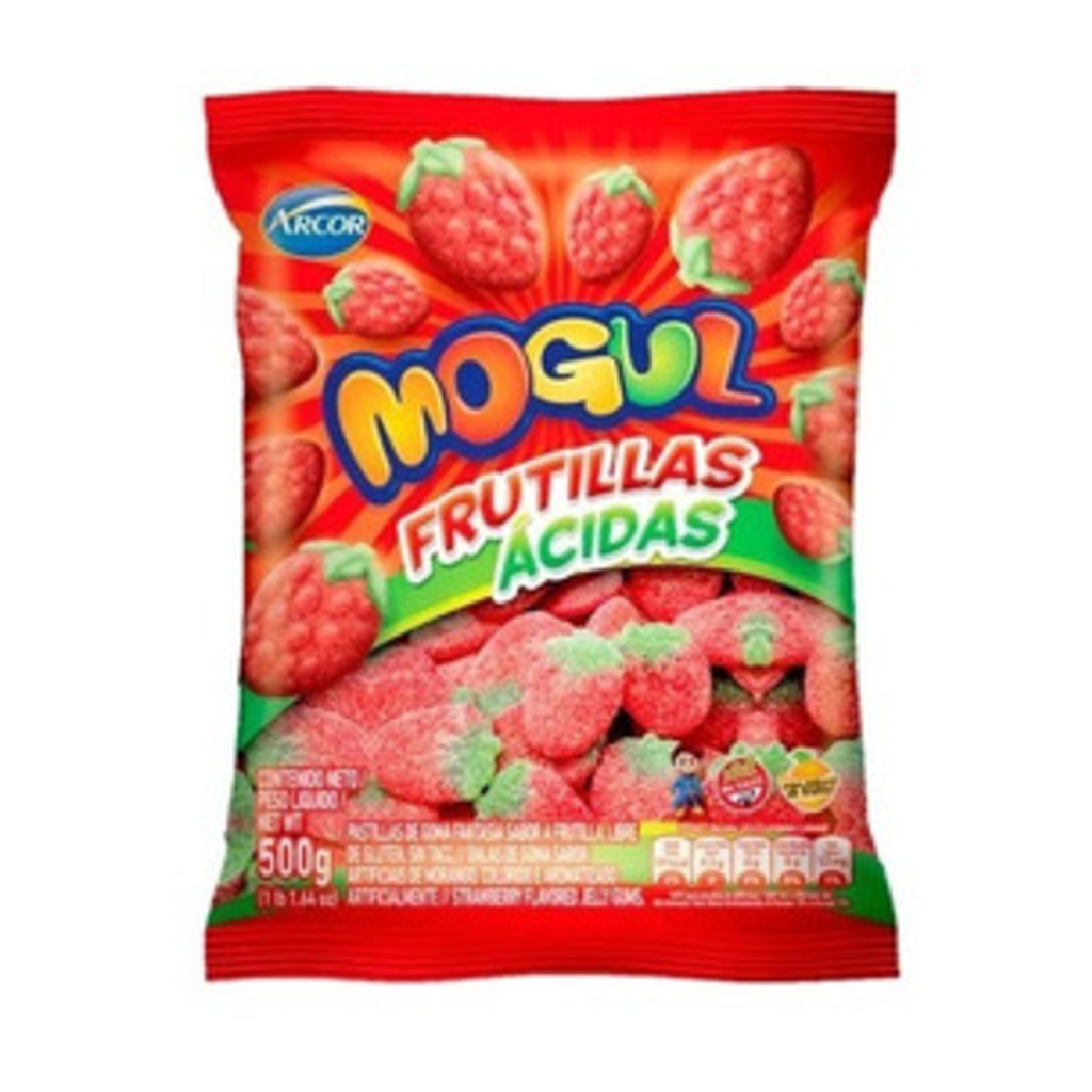 Gomitas Mogul Frutillas Acidas x 500g - Comprar en Kako