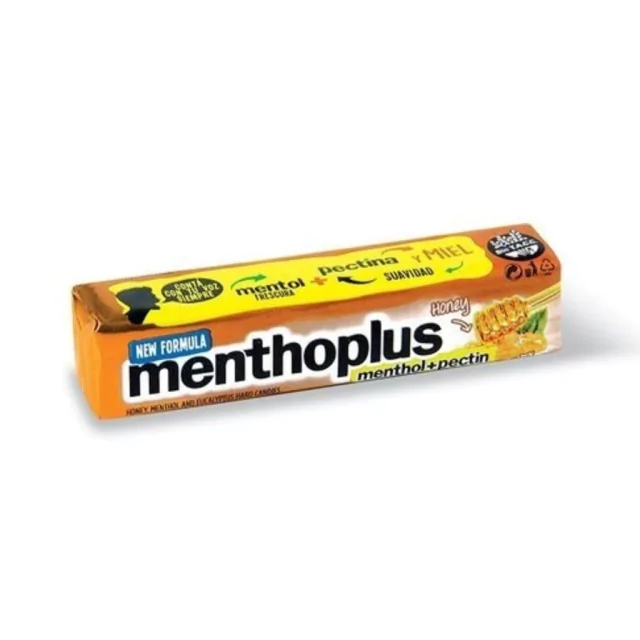 Pastillas Menthoplus Miel Caja x 12 unidades - Kako