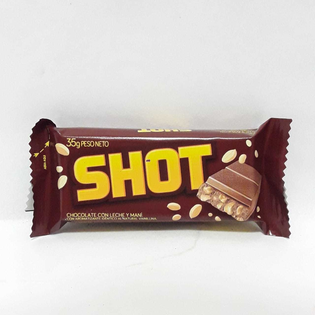 Chocolate Con ManÍ Shot 35g- Caja X 25 Unidades - Kako