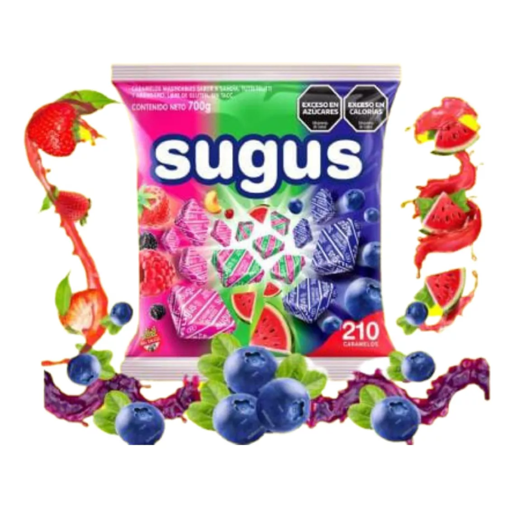 Caramelos Masticables Sugus Surtido Especial X 700g