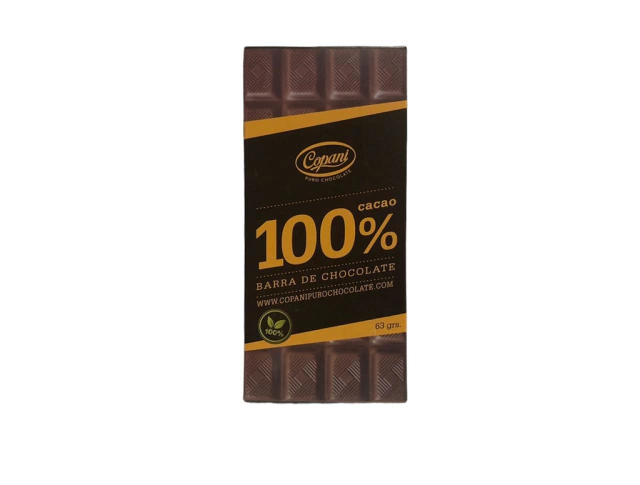 Chocolate Copani 100% Cacao Vegano 63g - Kako