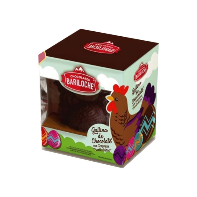 Gallina De Chocolate Con Mini Confites Bariloche X 120 g.