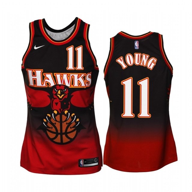 Camisa Retrô Atlanta Hawks - Young 11, Mutombo 55