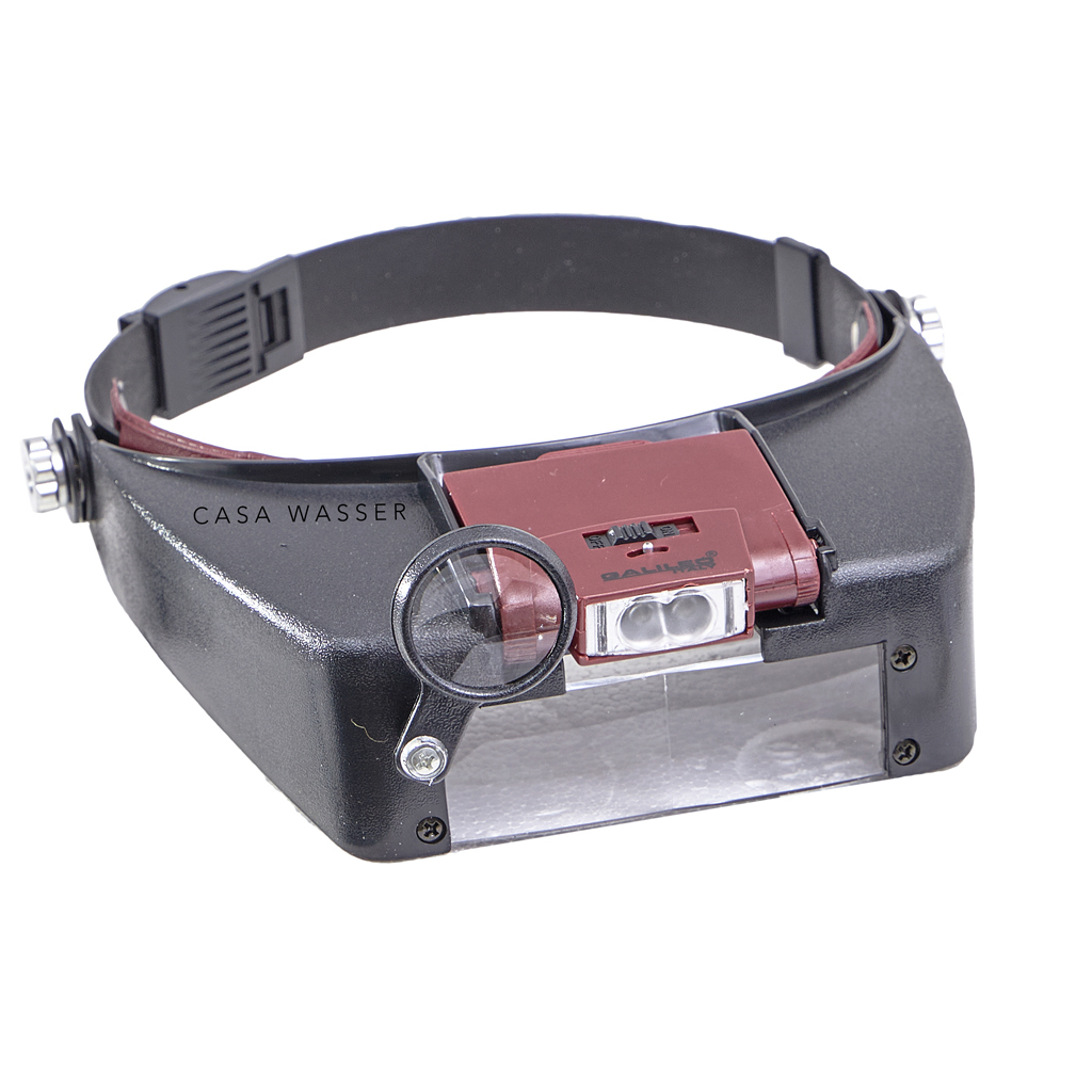 LUPA BINOCULAR CON LUZ LED - Comprar en Casa Wasser